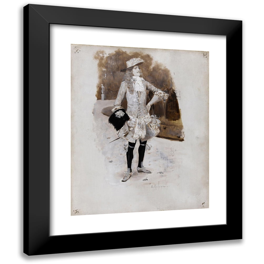 Georges Antoine Rochegrosse 12x14 Black Modern Framed Museum Art Print ...