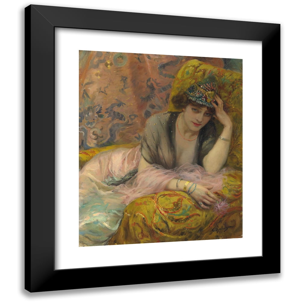Georges Antoine Rochegrosse 12x14 Black Modern Framed Museum Art Print ...
