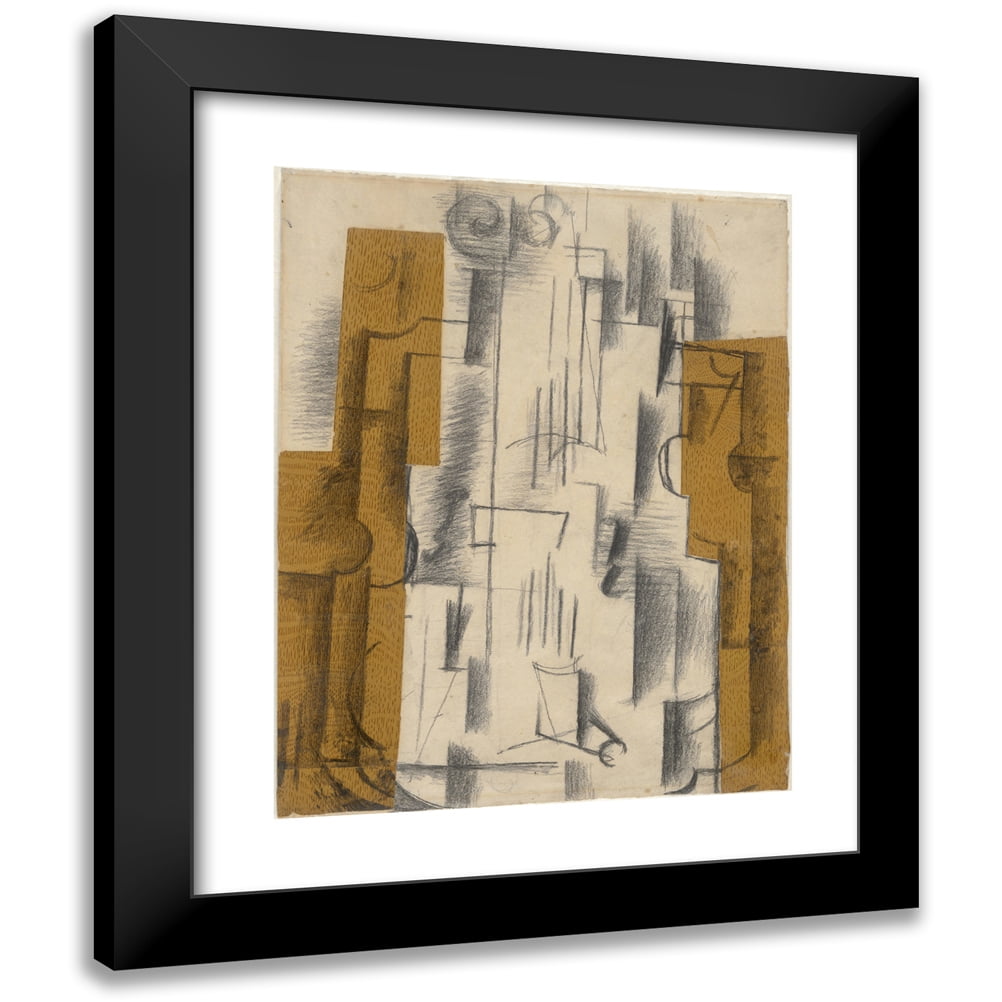 Georges Braque 15x18 Black Modern Framed Museum Art Print Titled ...