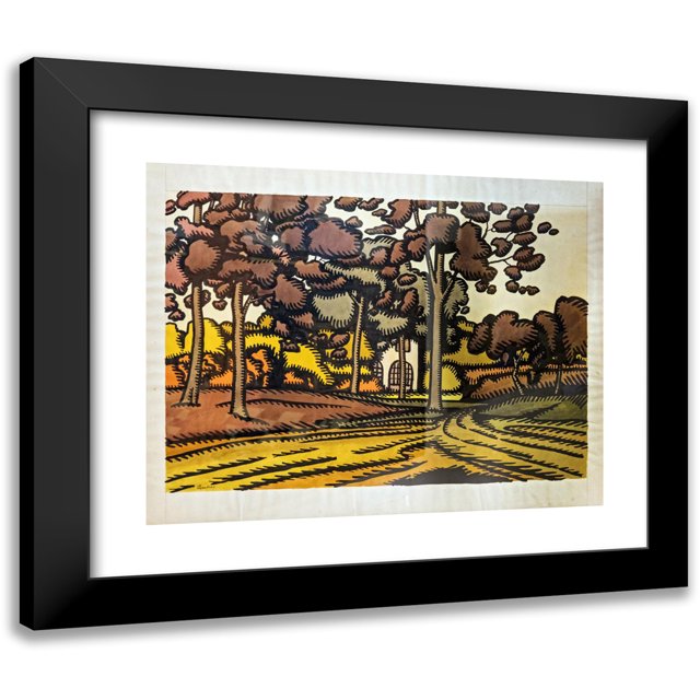 Georges Gaudion 24x20 Black Modern Framed Museum Art Print Titled ...