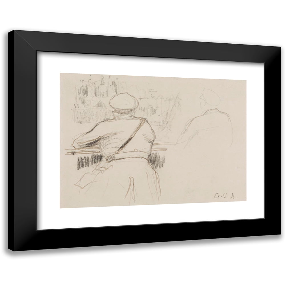 Georges Hugo 18x14 Black Modern Framed Museum Art Print Titled ...