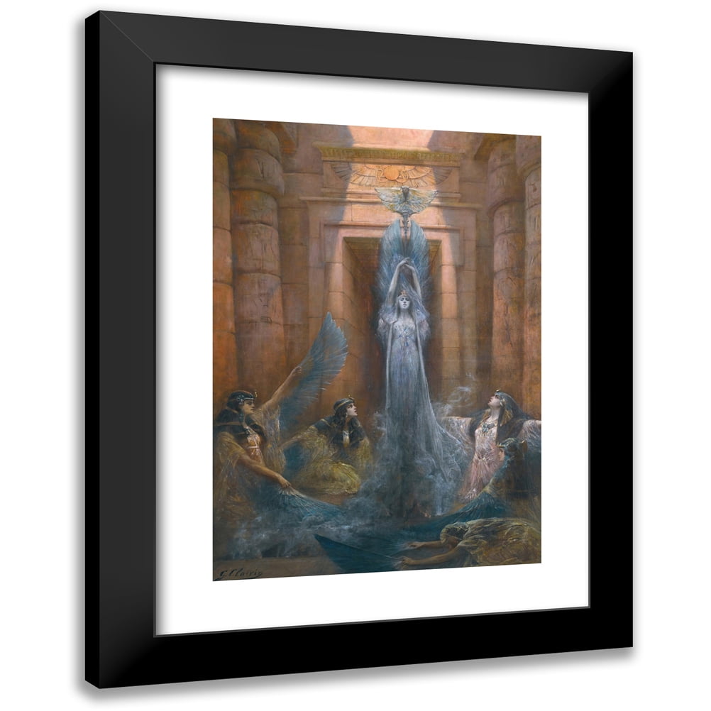 Georges Jules Victor Clairin 14x18 Black Modern Framed Museum Art Print ...