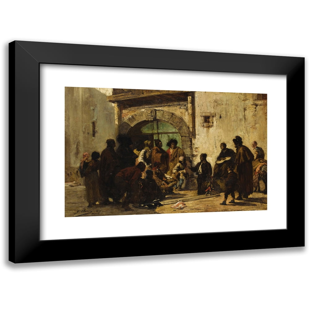 Georges Jules Victor Clairin 18x13 Black Modern Framed Museum Art Print ...