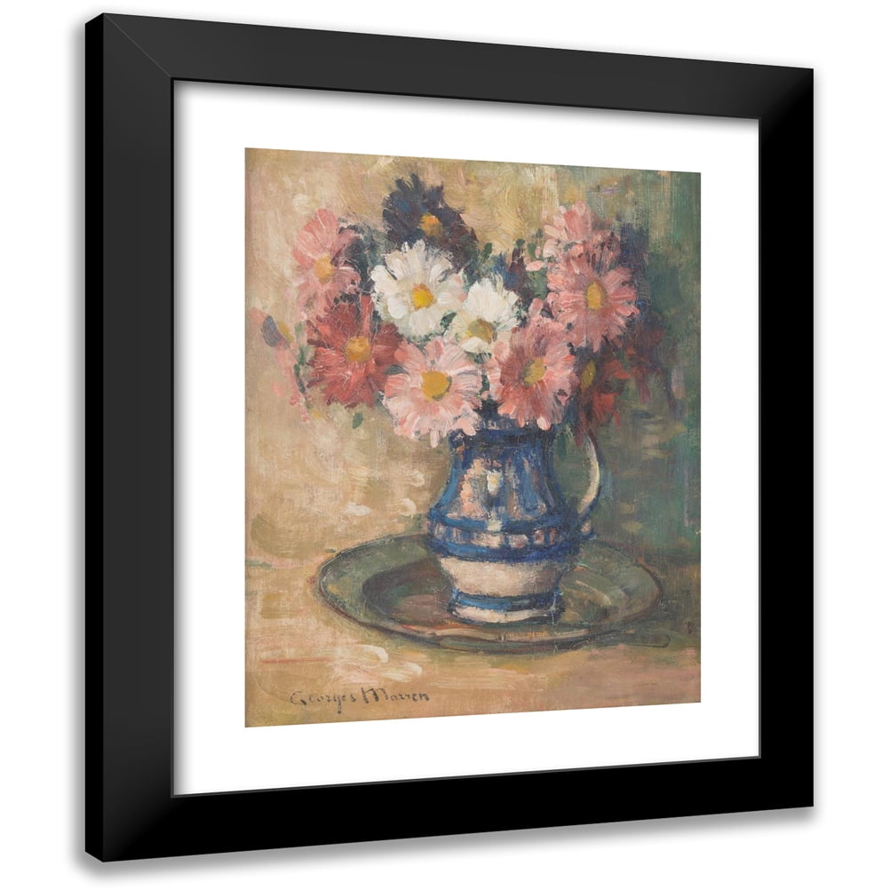 Georges Morren 12x14 Black Modern Framed Museum Art Print Titled ...