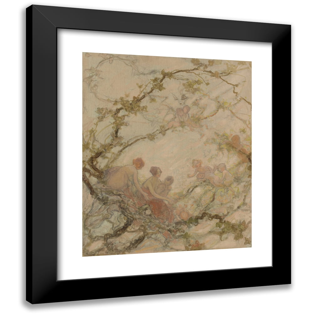 Georges Picard 12x14 Black Modern Framed Museum Art Print Titled ...