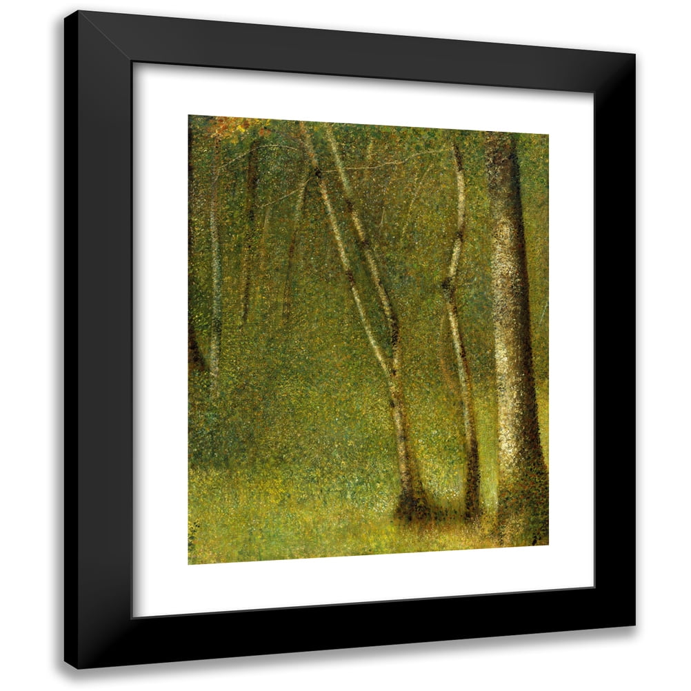 Georges Seurat 15x18 Black Modern Framed Museum Art Print Titled - The ...