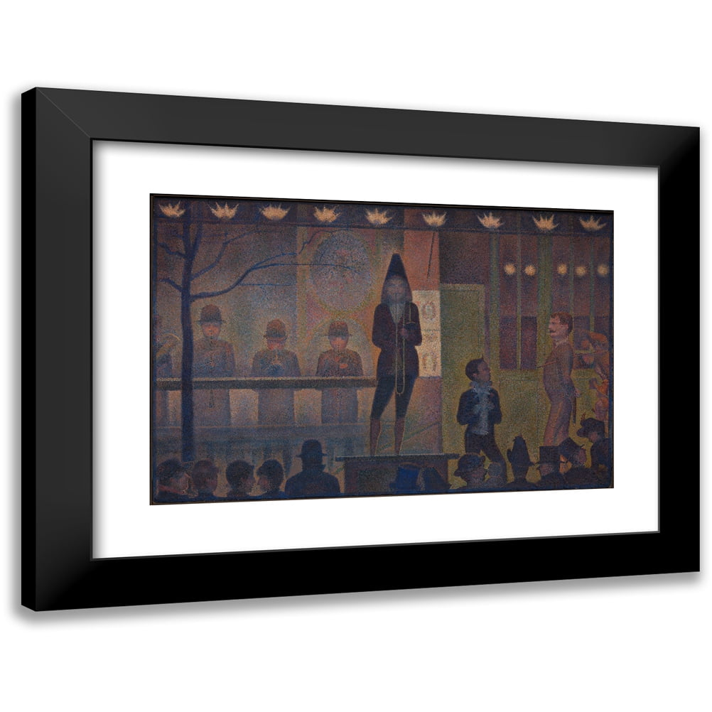 Georges Seurat 18x13 Black Modern Framed Museum Art Print Titled ...