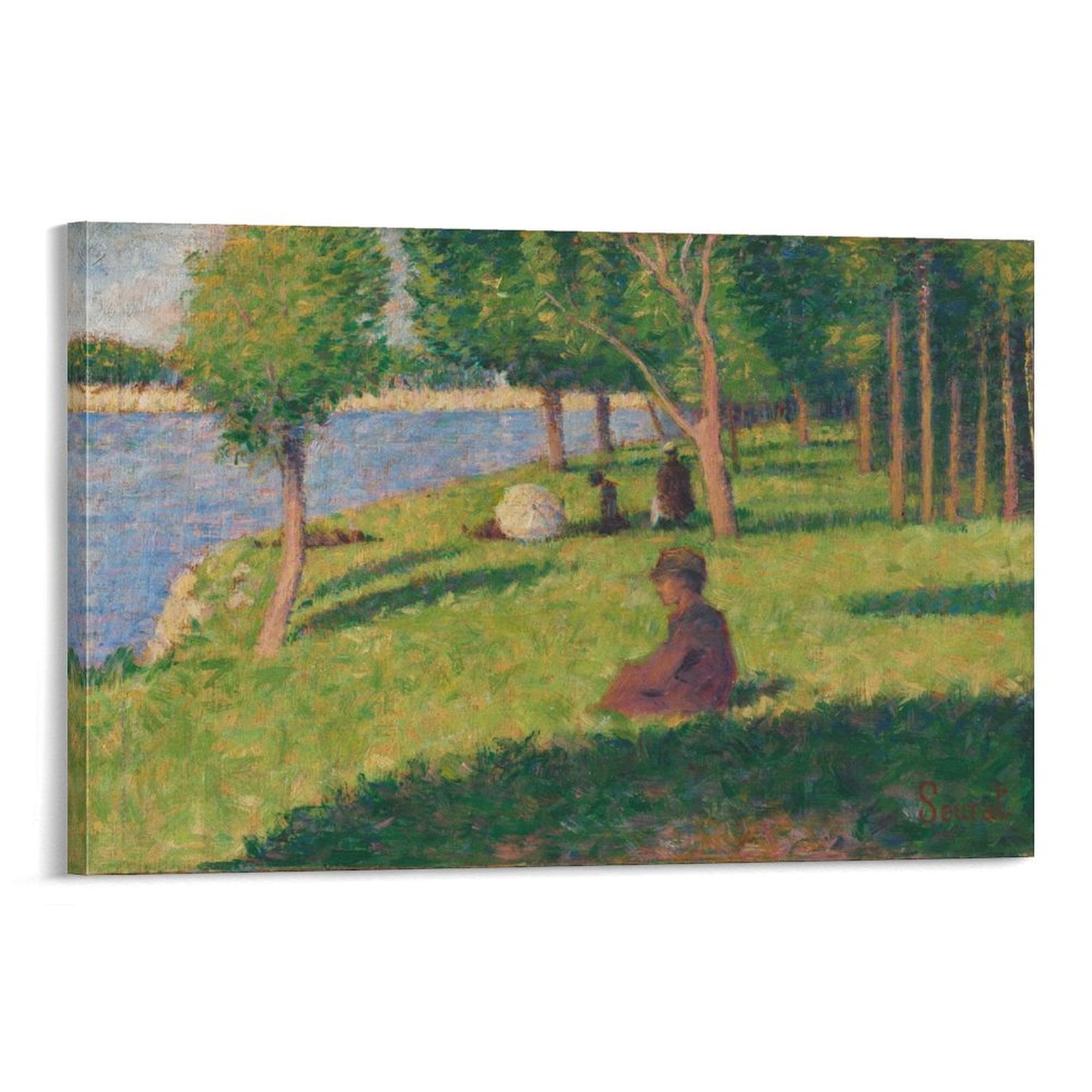 Georges Seurat II Stippling Oil Painting Adornment Picture Posters Wall ...