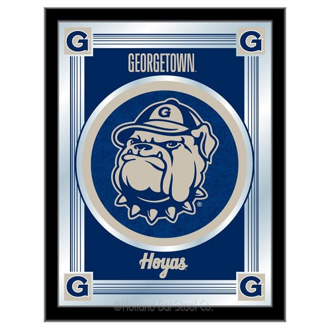 Georgetown 17 x 22 in. University Logo Mirror - Black - Walmart.com