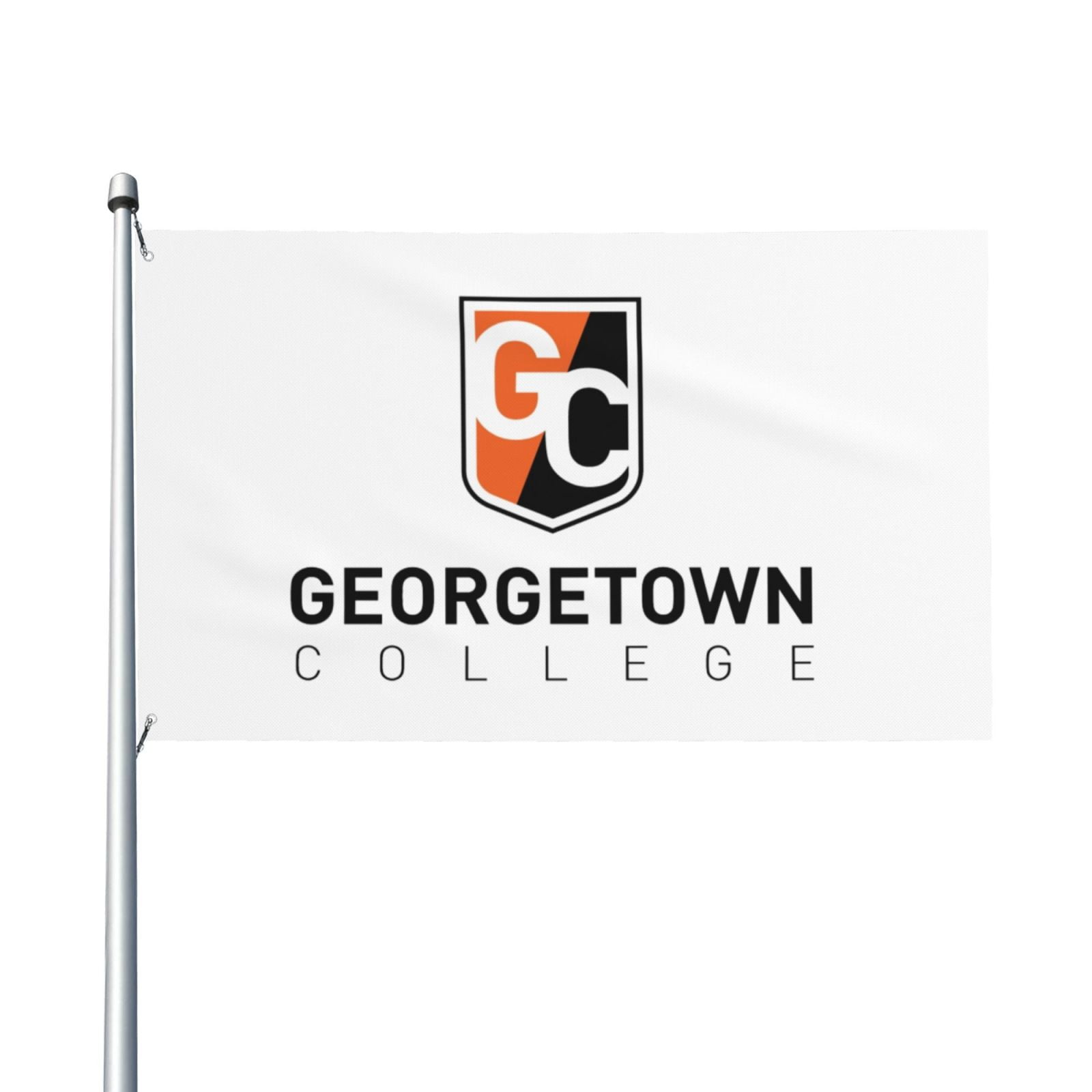 Georgetown A College Logo Flag 3x5 Outdoor ,Sewn Stripes, Stronger Brass Grommets, Flags Perfect ...