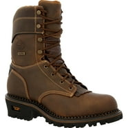 Chippewa Men's 8" Paladin Logger Lace-To-Toe Waterproof Steel Toe Boot Brown - 73101 BROWN ...