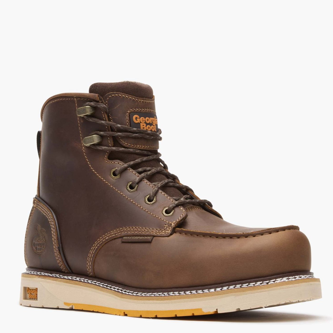 Georgia Boot AMP LT Wedge Composite Toe Waterproof Work Boot - Walmart.com