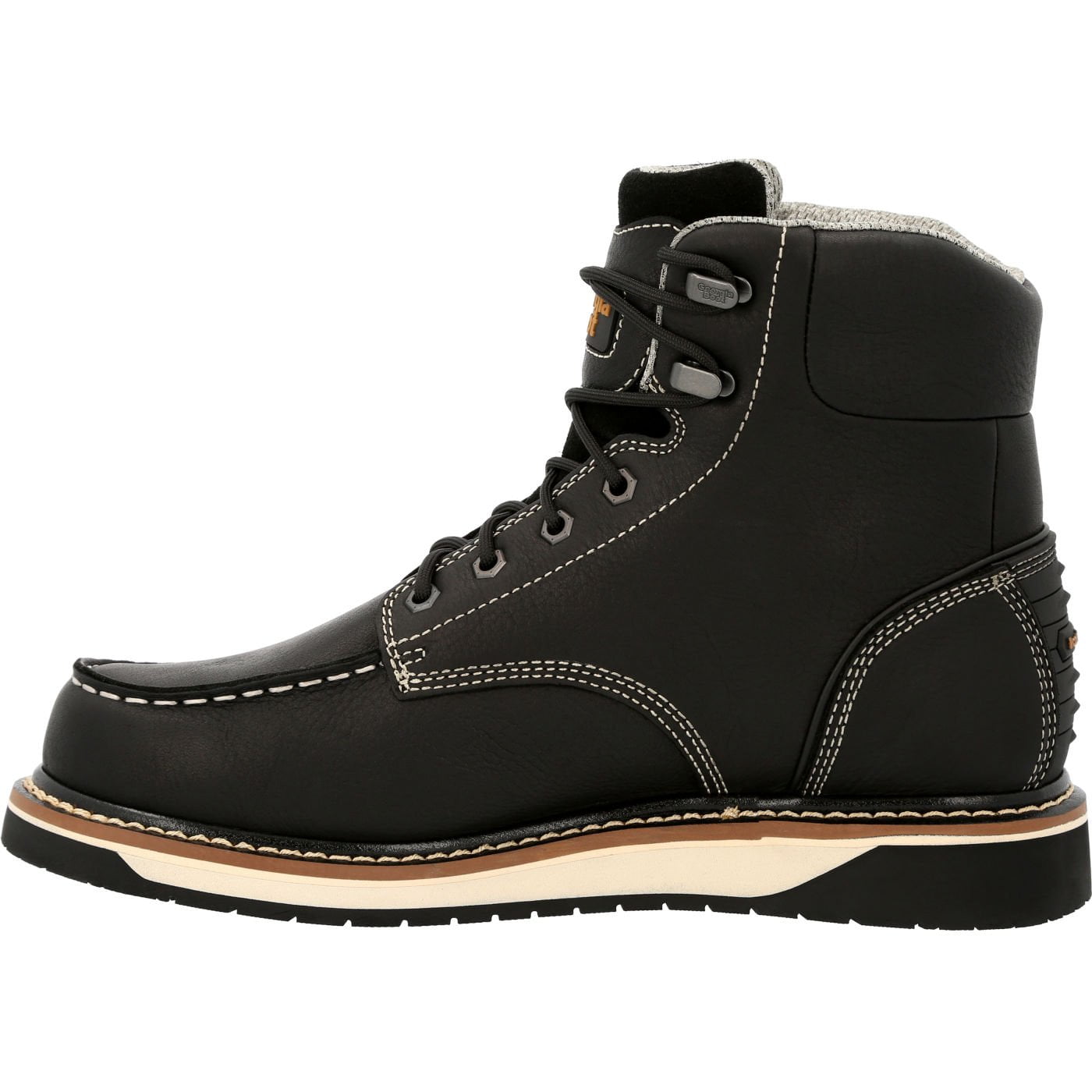 Georgia Boot AMP LT Wedge Waterproof Moc-Toe Work Boot - Walmart.com