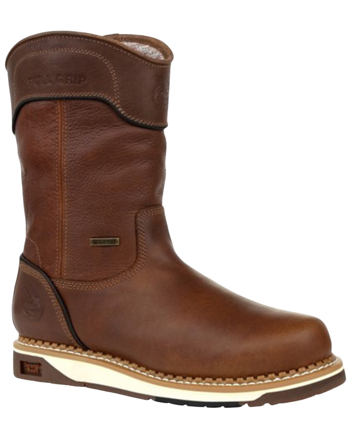 Georgia Boot Men's Amp Light Wedge Waterproof Work Steel Toe - GB00517 ...