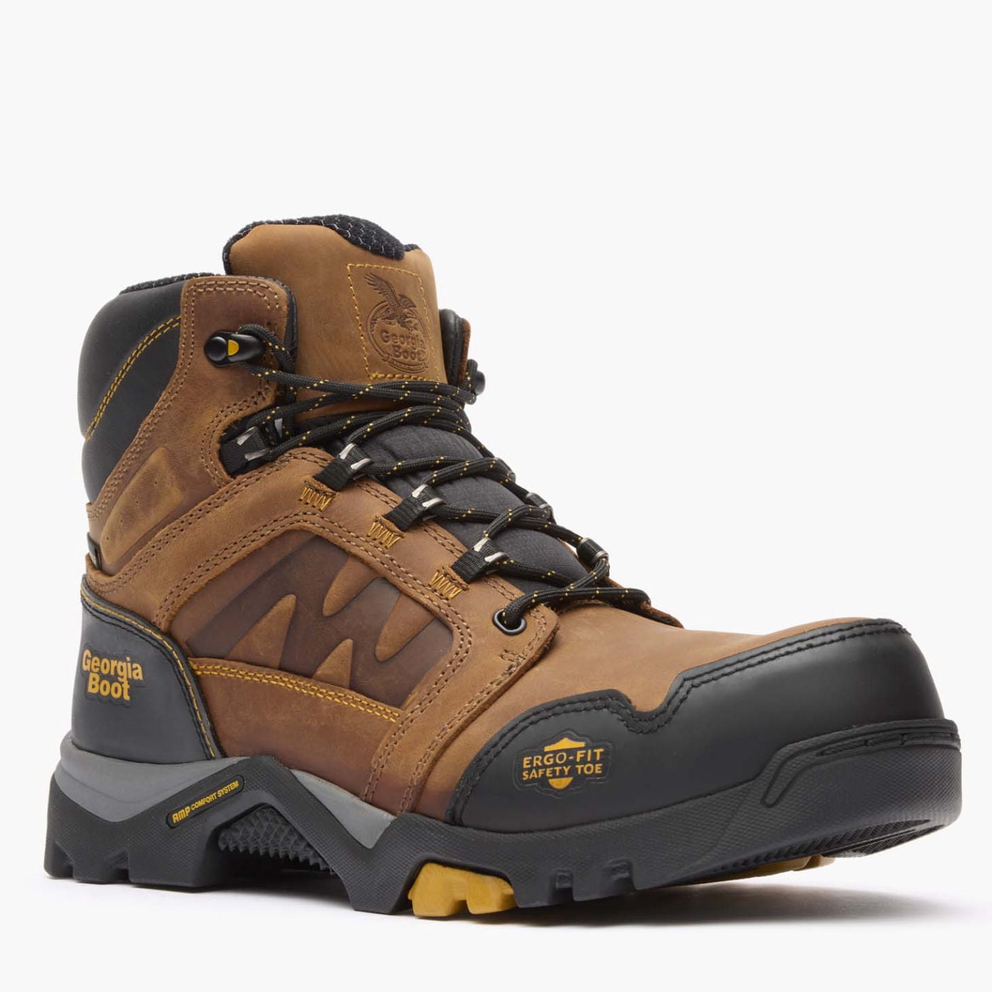 Georgia Boot Amplitude Composite Toe Waterproof Work Boot - Walmart.com