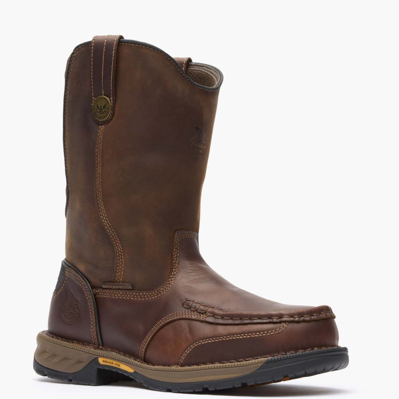 Georgia Boot Athens 360 Waterproof Pull-On Work Boot - Walmart.com