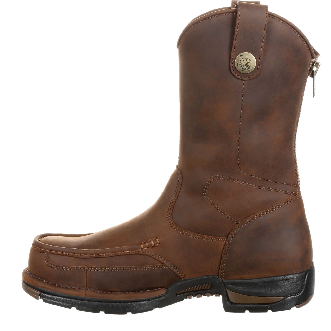 Georgia Boot Athens Pull-On Work Boot - Walmart.com