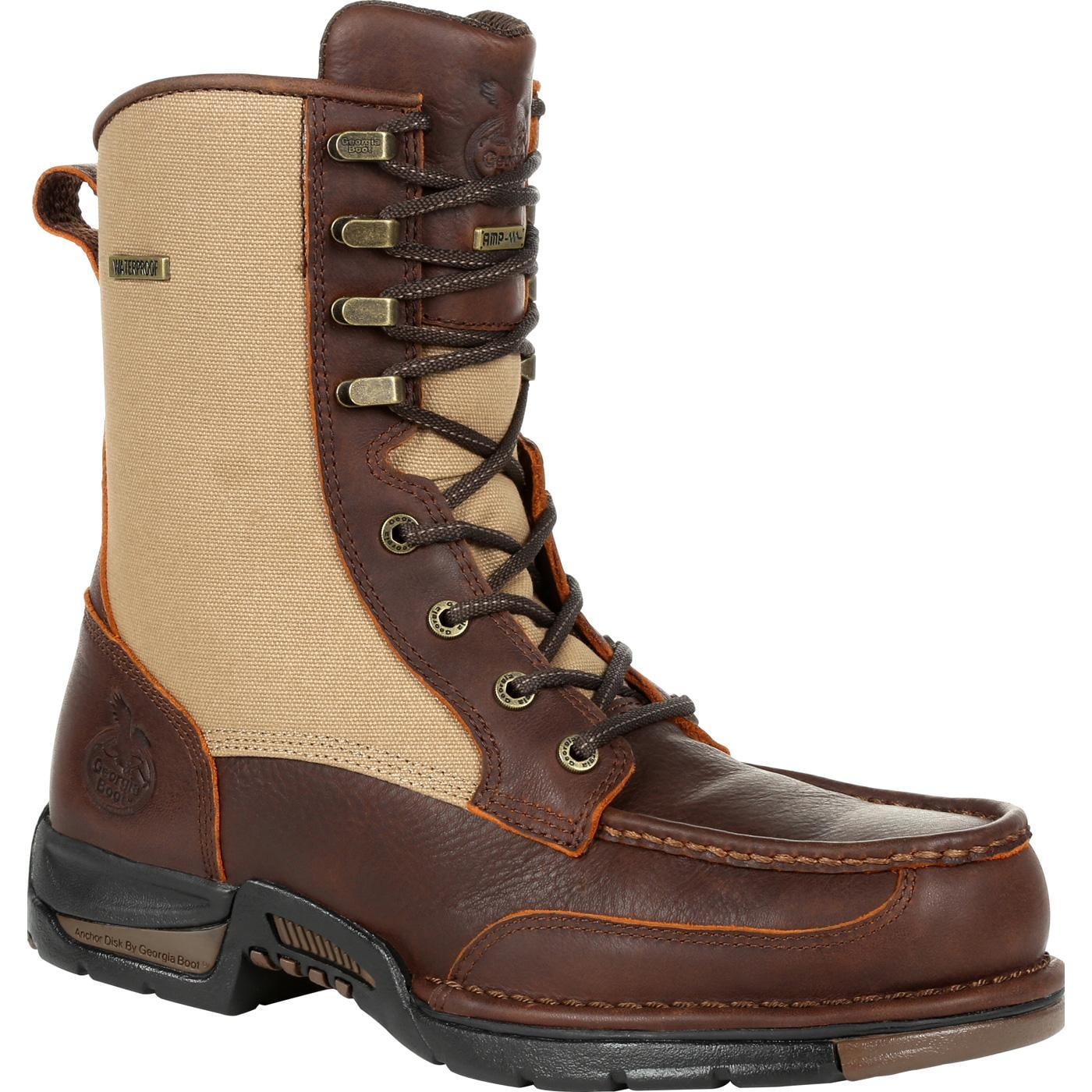 Georgia Boot Athens Waterproof Side-Zip Upland Boot - Walmart.com