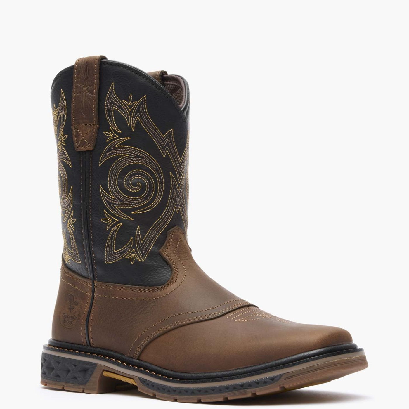 Georgia Boot Carbo-Tec LT Big Kids Pull-On Saddle Boot - Walmart.com
