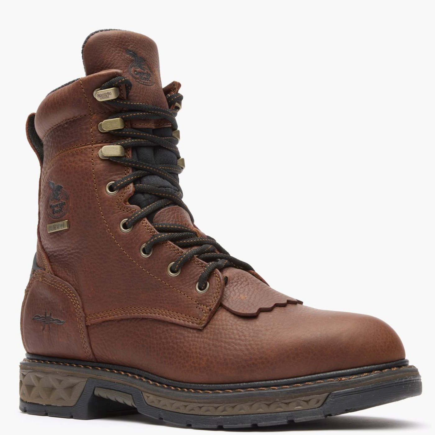Georgia Boot Carbo-Tec LT Waterproof Lacer Work Boot - Walmart.com