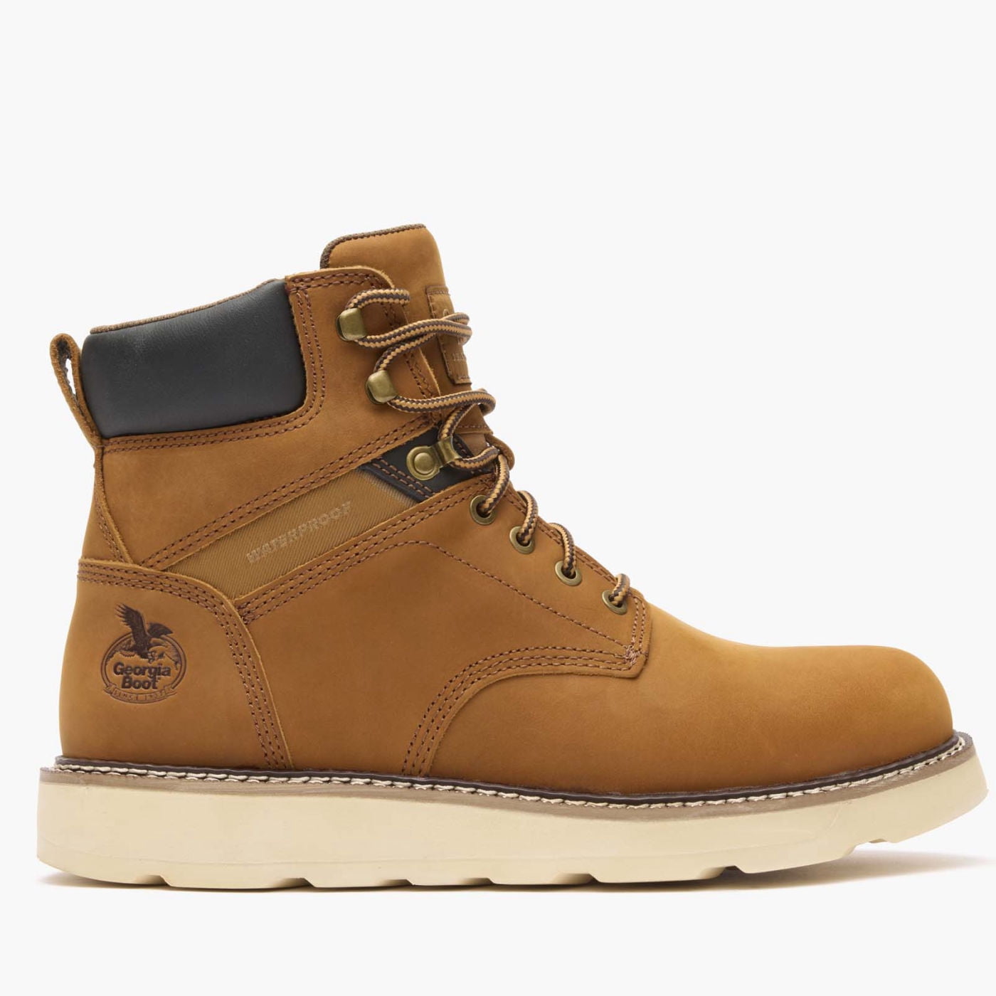 Georgia Boot Core 37 6" Waterproof Wedge Work Boot - Walmart Business ...