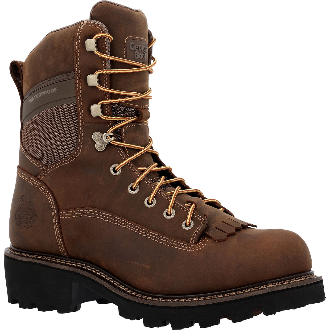 Georgia Boot Core 37 9" Scalloped Heel Waterproof Work Boot - Walmart.com