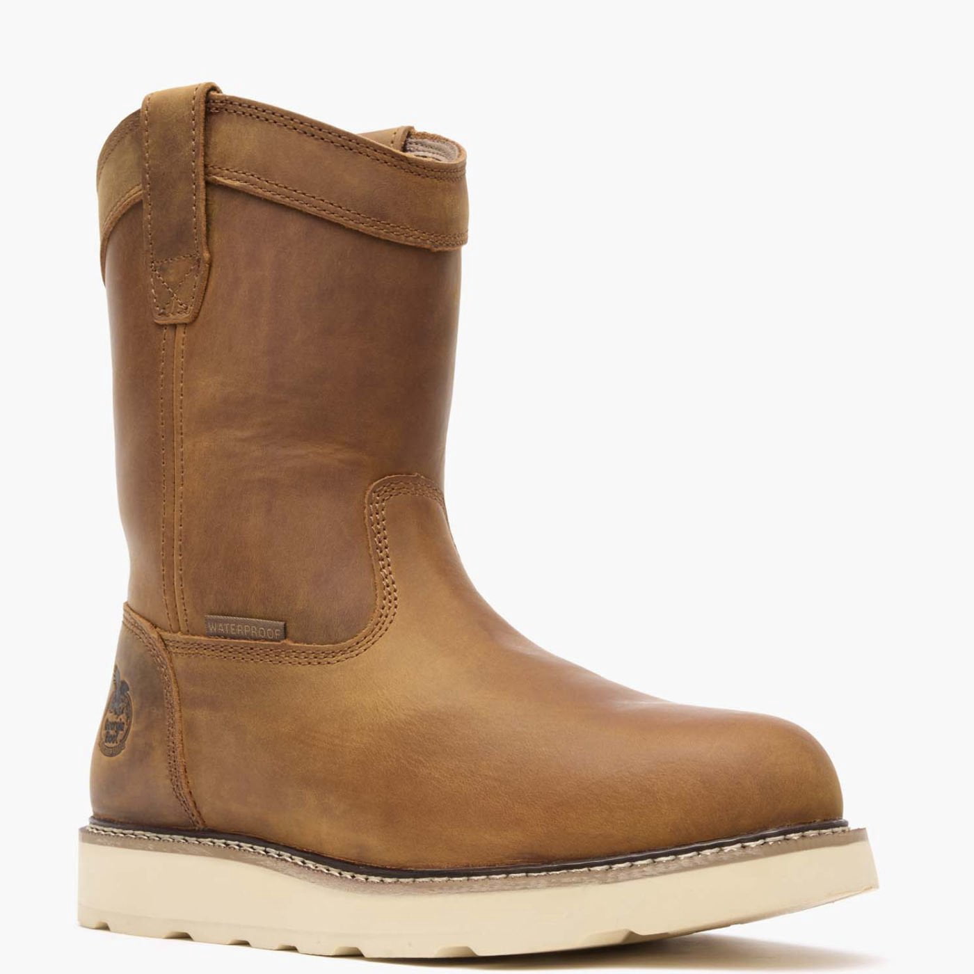 Georgia Boot Core 37 Wedge 10" Steel Toe Waterproof Pull-On Work Boot ...