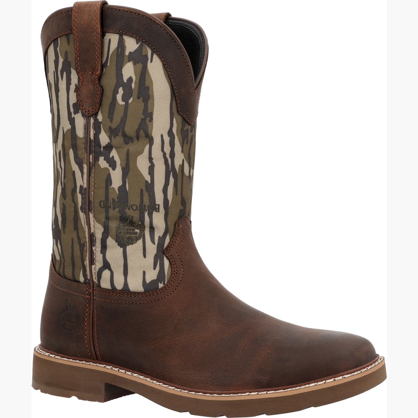 Georgia Boot Core 37 Western 11" Mossy Oak Pull On - Walmart.com