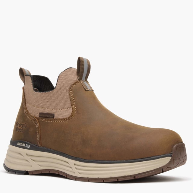 Georgia Boot DuraBlend Sport Waterproof Chelsea Work Boot - Walmart.com