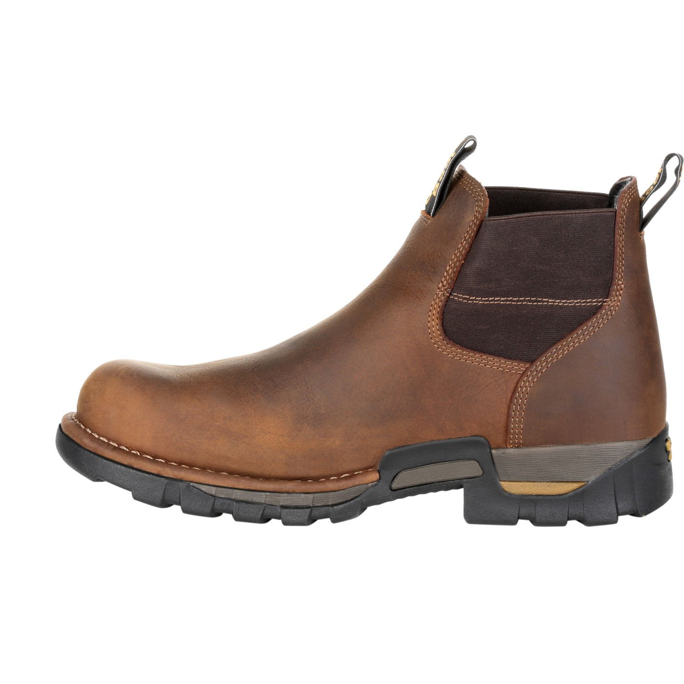 Georgia Boot Eagle One Steel Toe Waterproof Chelsea Work Boot - Walmart.com