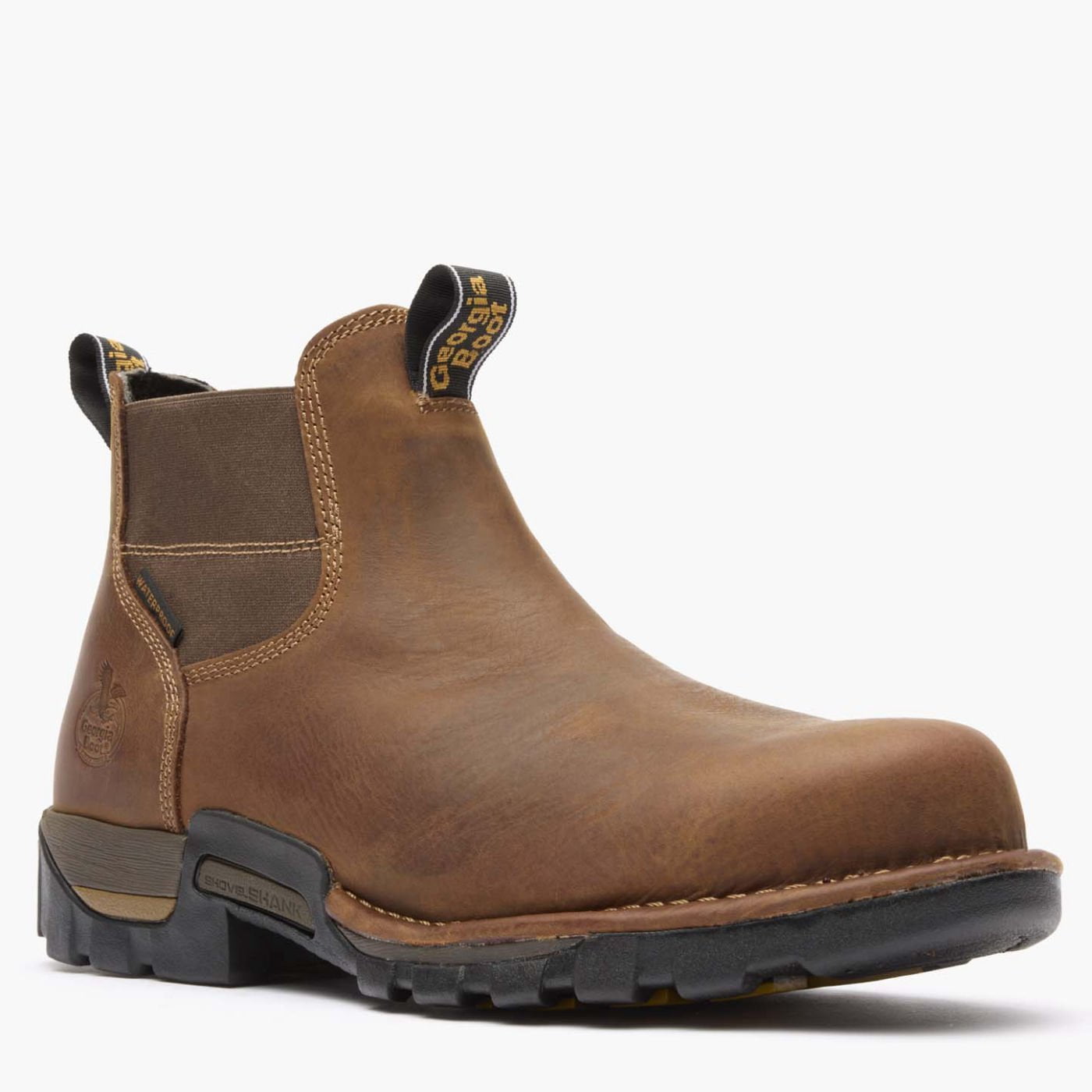 Georgia Boot Eagle One Steel Toe Waterproof Chelsea Work Boot - Walmart.com