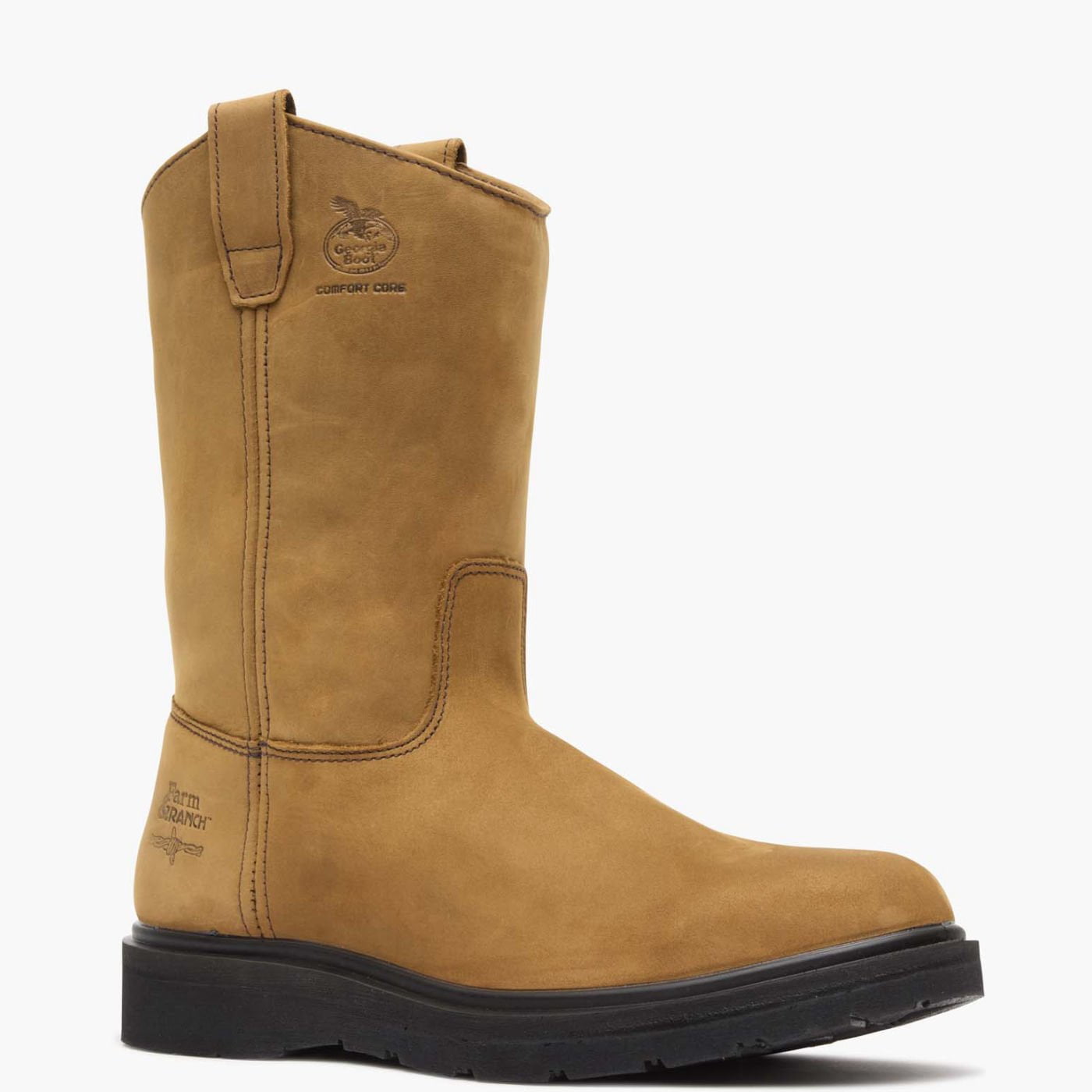 Georgia Boot Farm and Ranch Pull On Work Boot - Walmart.com