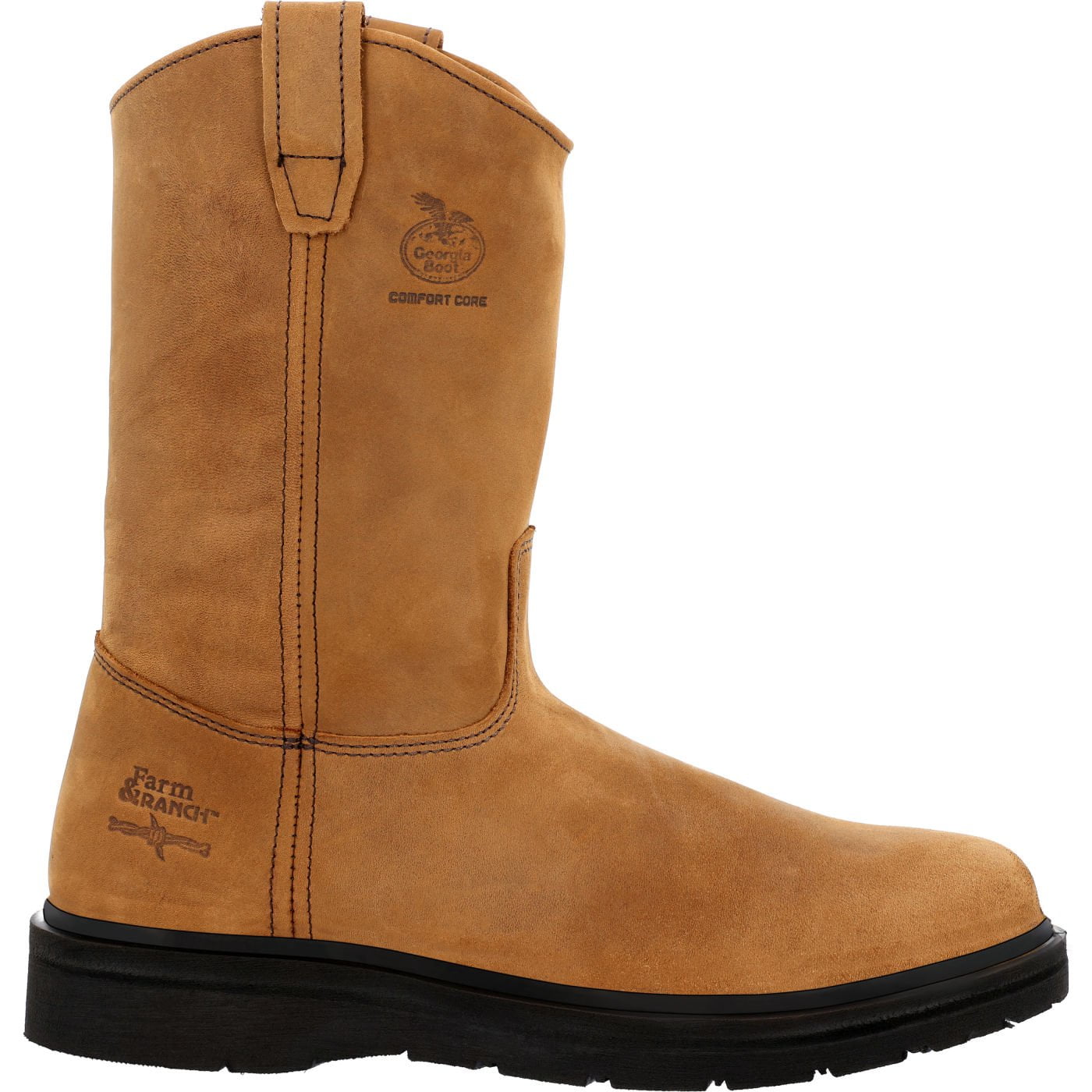 Georgia Boot Farm and Ranch Pull On Work Boot - Walmart.com