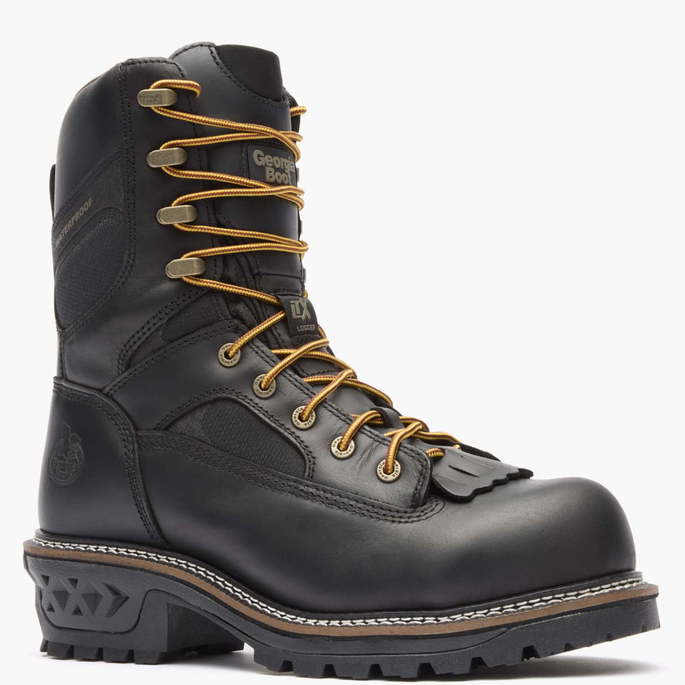Georgia Boot LTX Logger Composite Toe Waterproof Work Boot - Walmart.com
