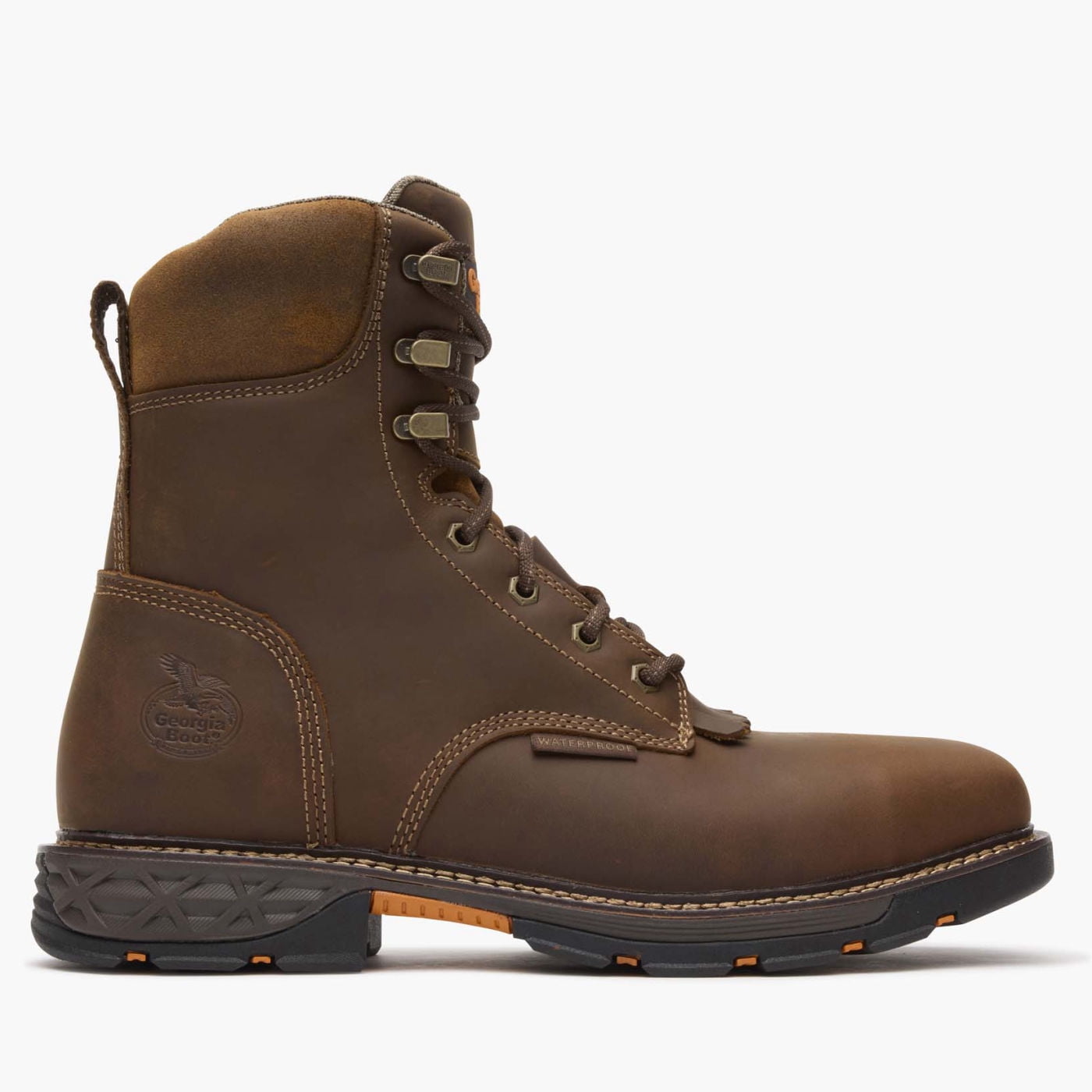 Georgia Boot Men's Carbo-Tec FLX Alloy Toe Waterproof Lacer Work Boot ...