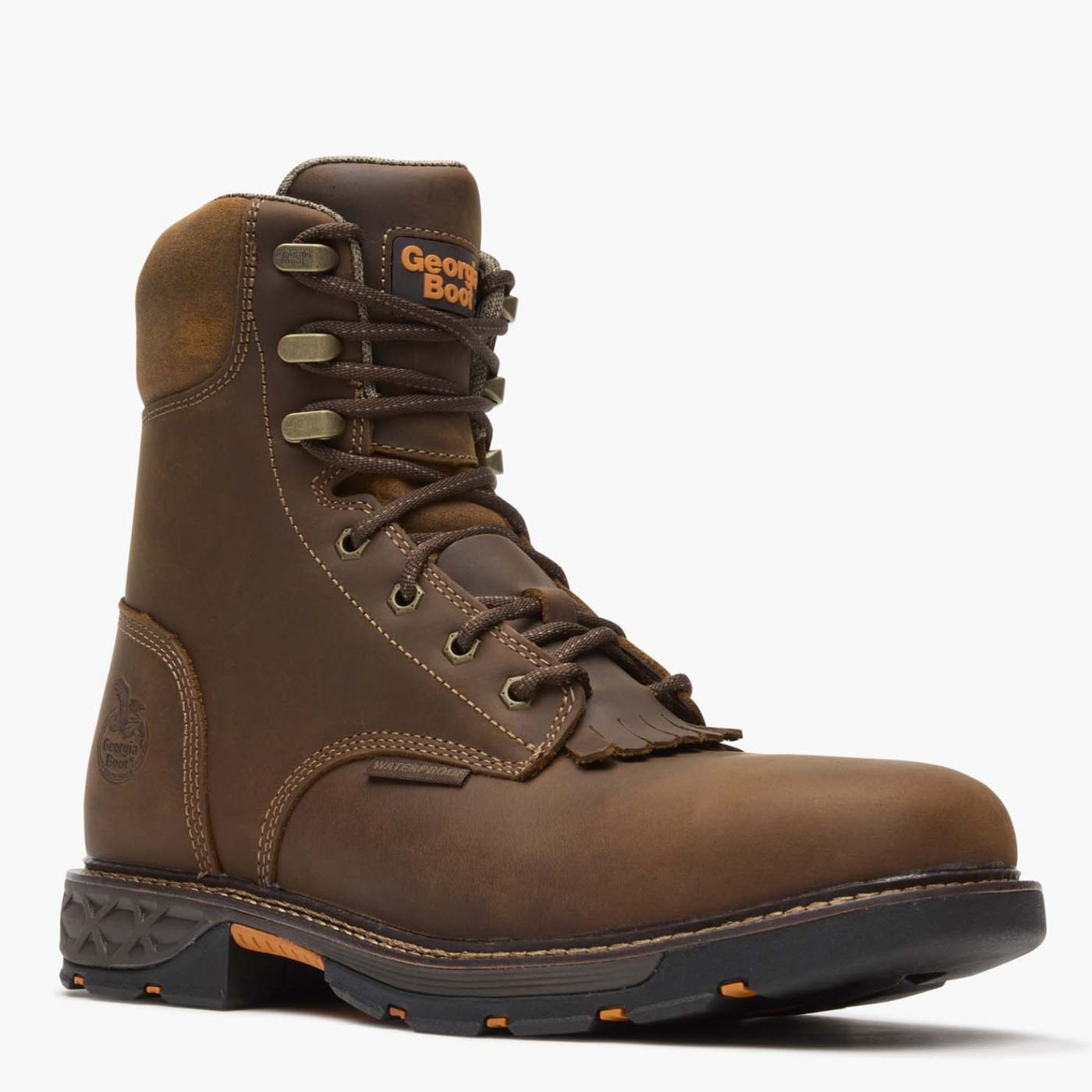 Georgia Boot Men's Carbo-Tec FLX Alloy Toe Waterproof Lacer Work Boot ...
