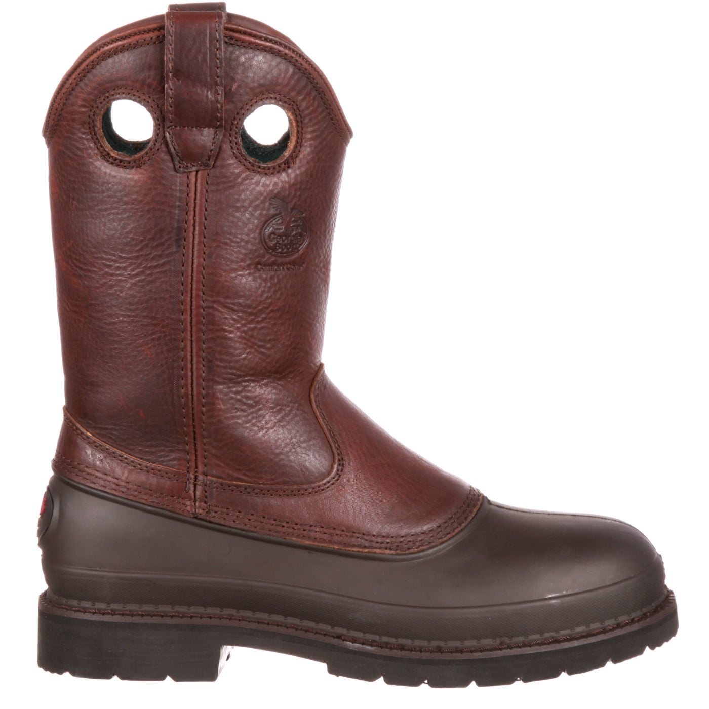 Georgia Boot Muddog Steel Toe Wellington Work Boot - Walmart Business ...