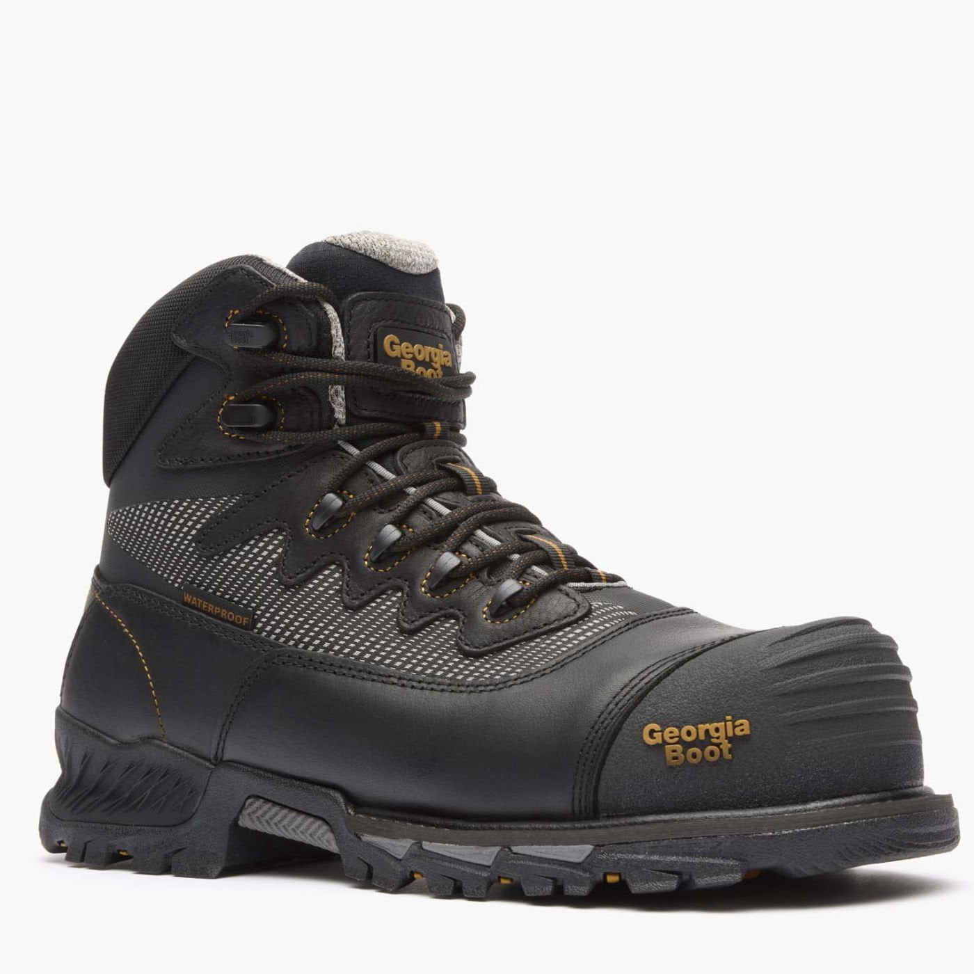 Georgia Boot Rumbler Composite Toe Waterproof Hiker - Walmart.com