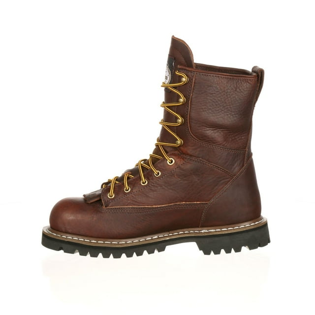 Georgia Boot Men's Steel Toe Waterproof Work Boot, Size 10.5W, ASTM ...