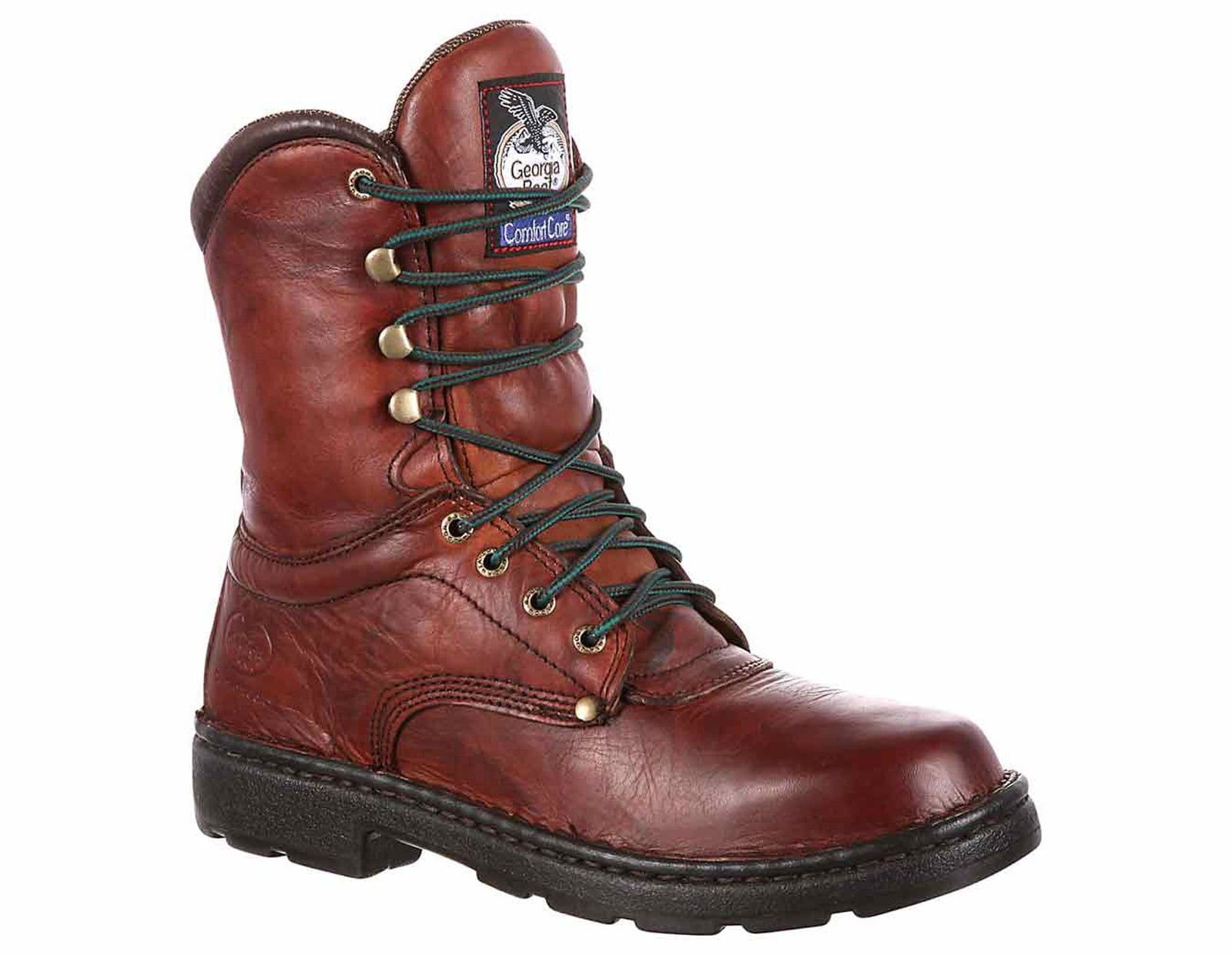 Georgia Boots Eagle Light Soft Toe Work Boot | G8083 Brown - Walmart.com