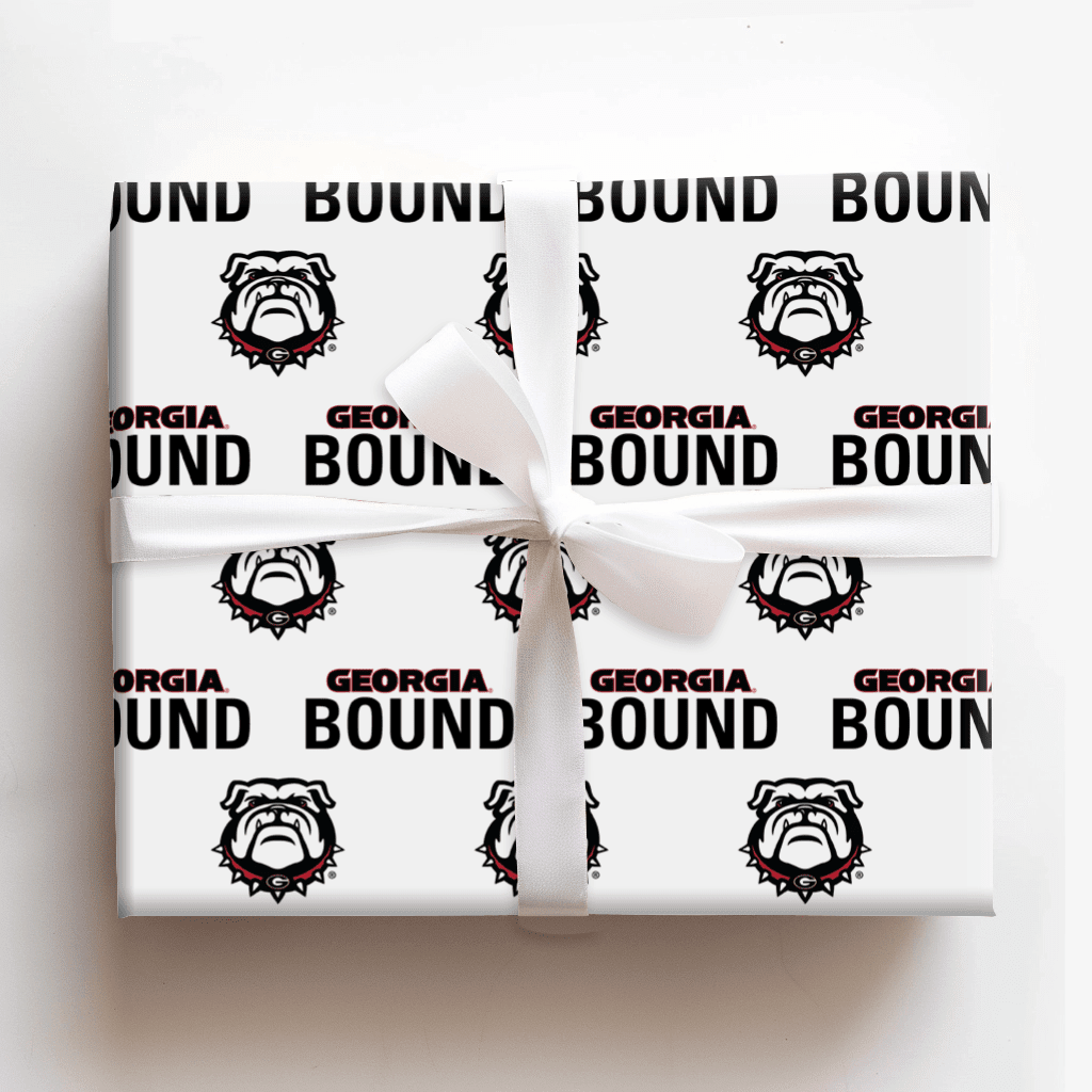 Georgia Bound - Christmas Wrapping Paper Roll - Gift Wrap for Holidays ...