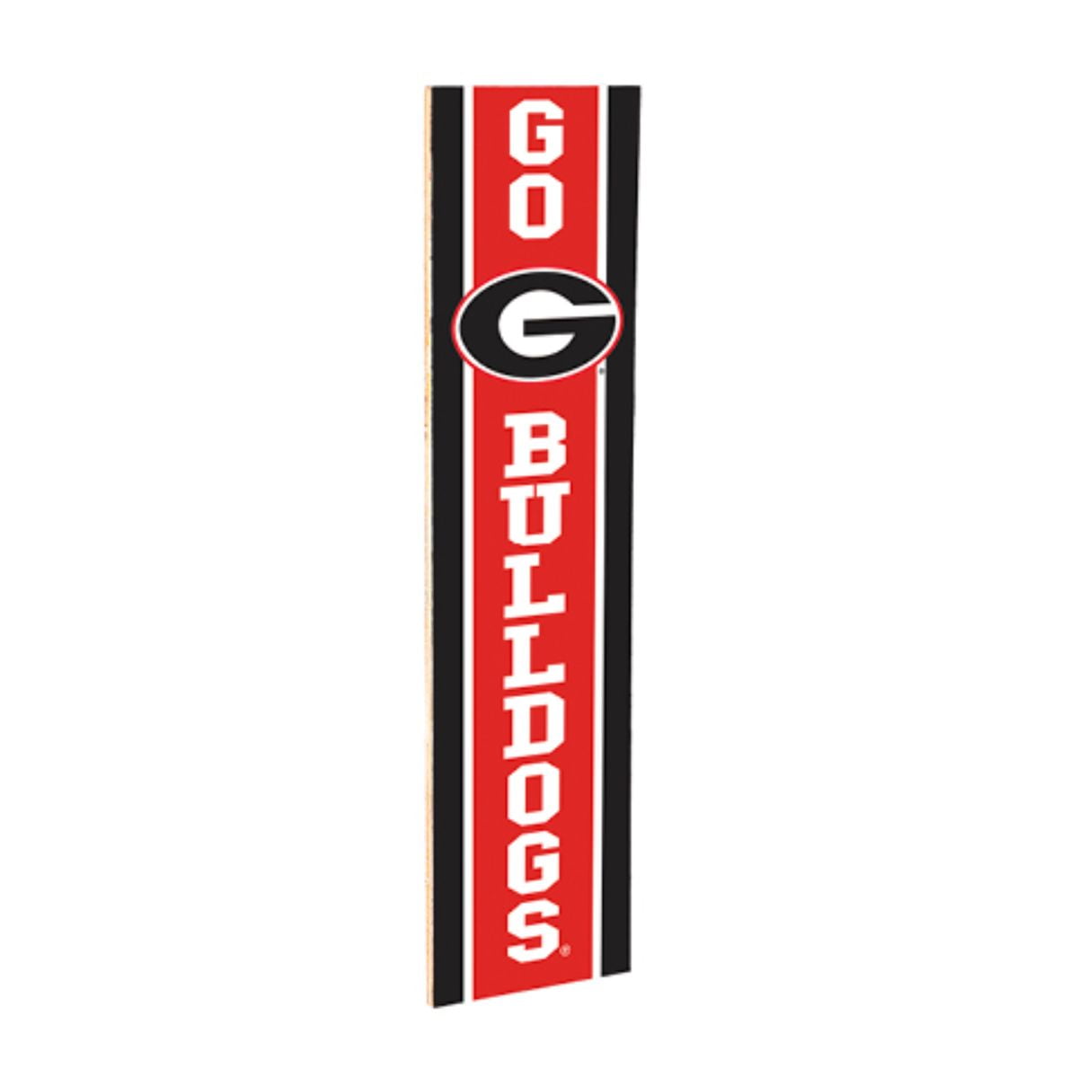 Georgia Bulldogs 6" x 24" Wood Fan Wall Sign - Walmart.com