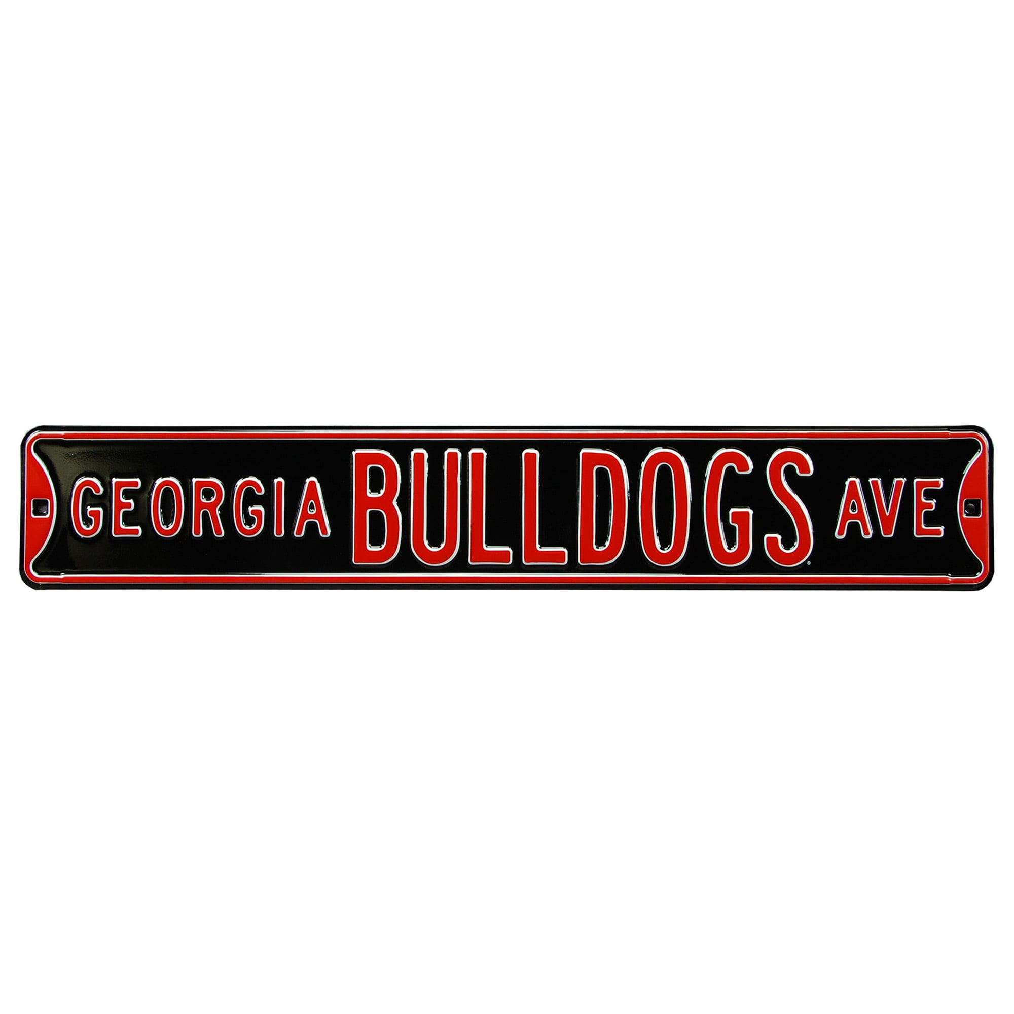 Georgia Bulldogs 6'' x 36'' Steel Street Sign - Walmart.com