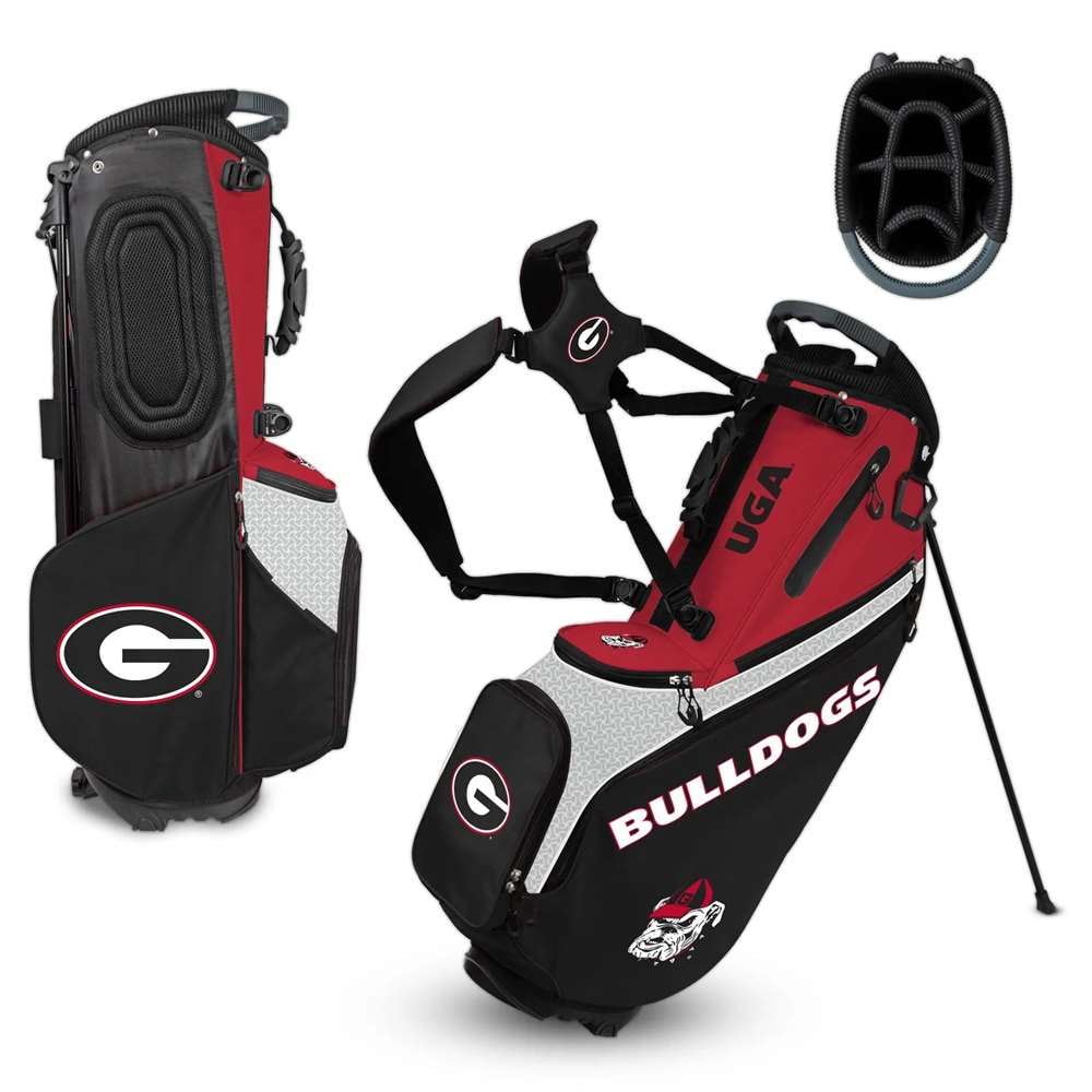 Georgia Bulldogs Back Nine Stand Golf Bag - Walmart.com