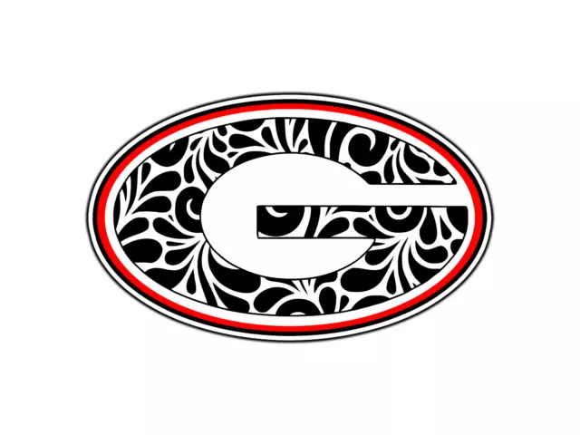Georgia Bulldogs G Cute Logo Waterproof Sticker Phone Decal Water ...