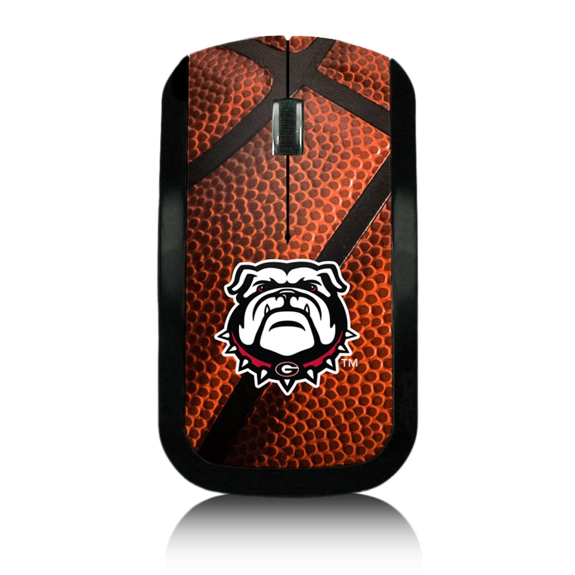 Georgia Bulldogs Secondary Logo Basketball Design Wireless Mouse ...