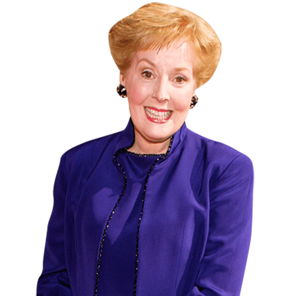 Georgia Engel (Purple) Half Body Buddy Cutout - Walmart.com