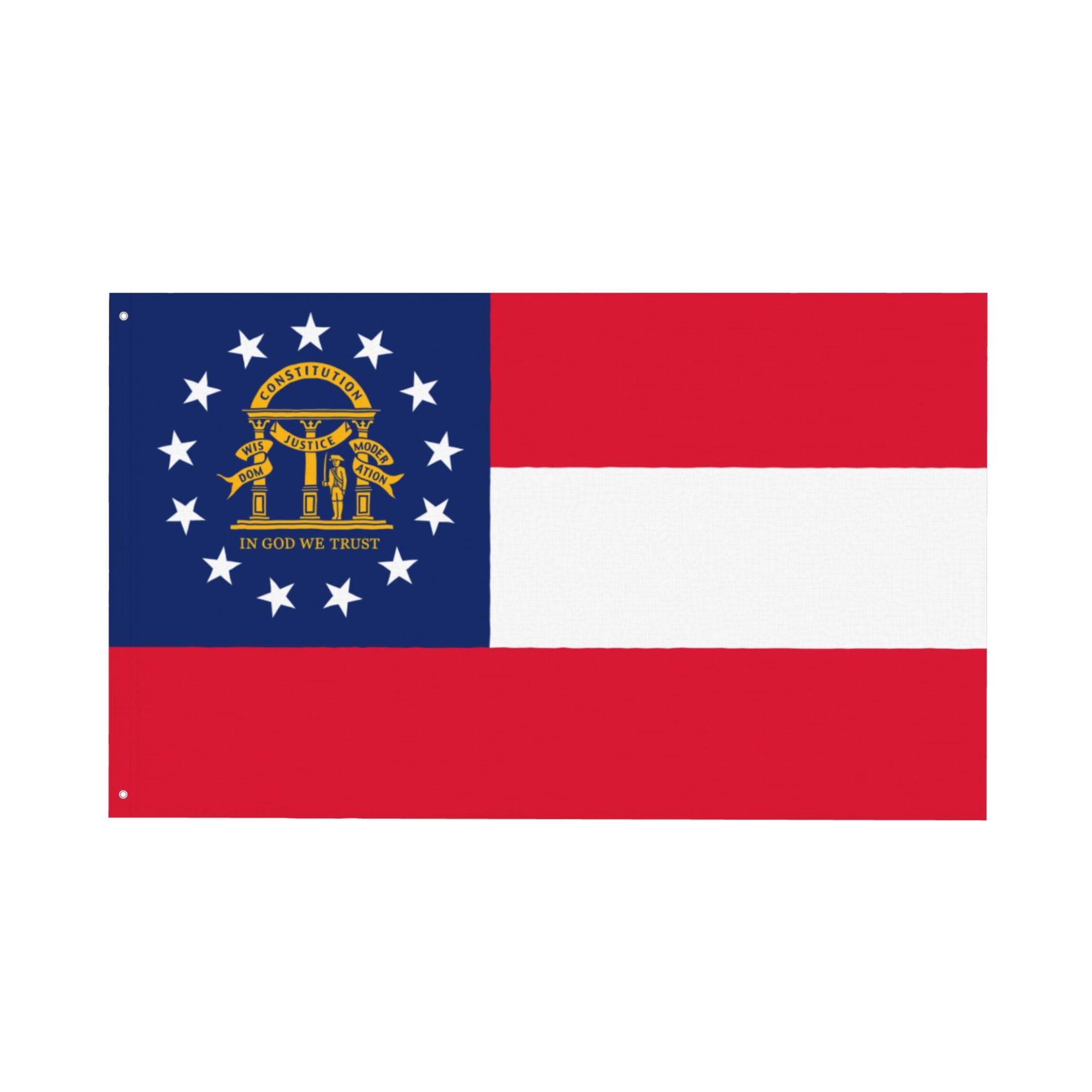 Georgia Flag 3x5 Ft Outside Double Sided Georgia State Flags Banner ...