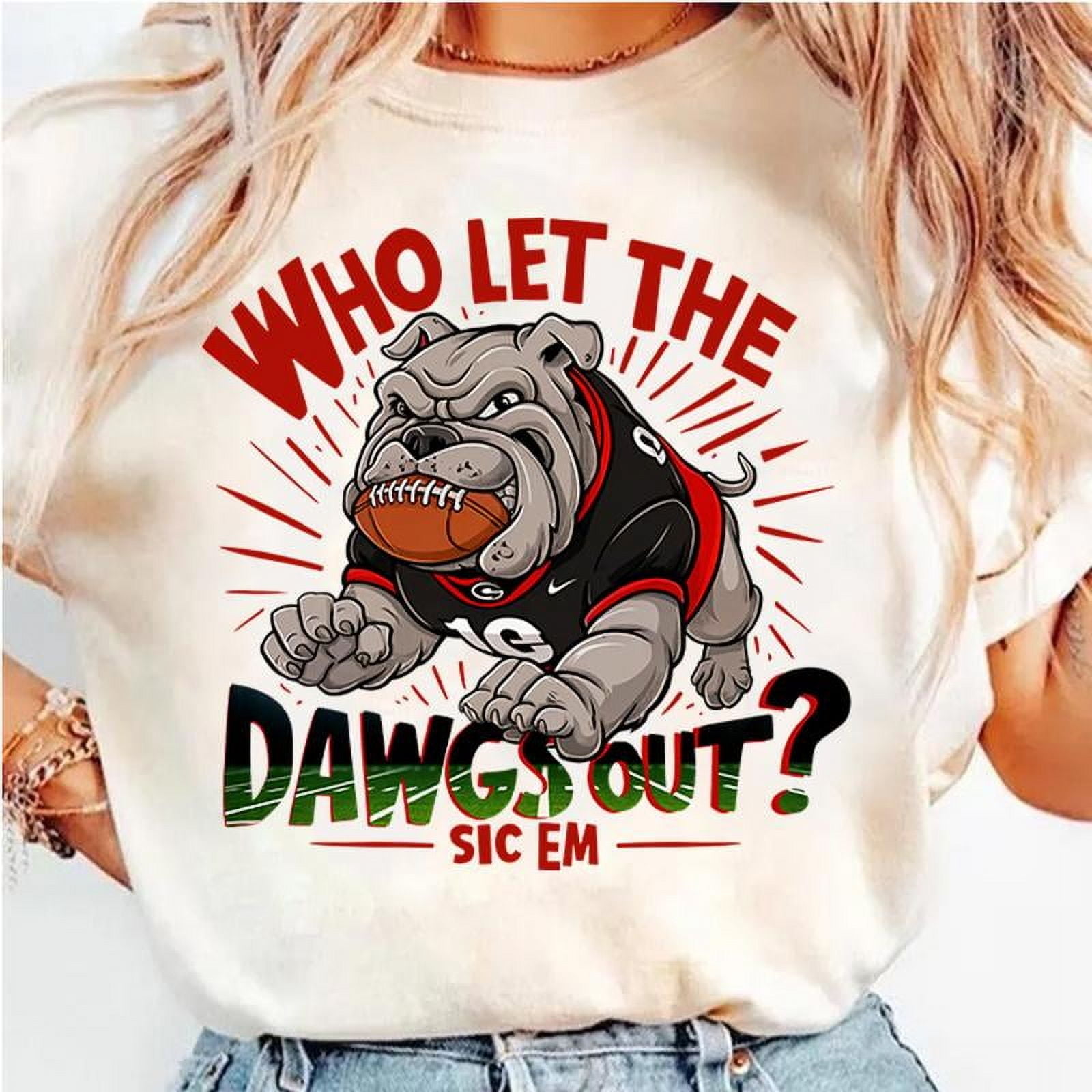 Georgia Game Day . Football Bulldog . Merchandise Football Fan. Gift ...