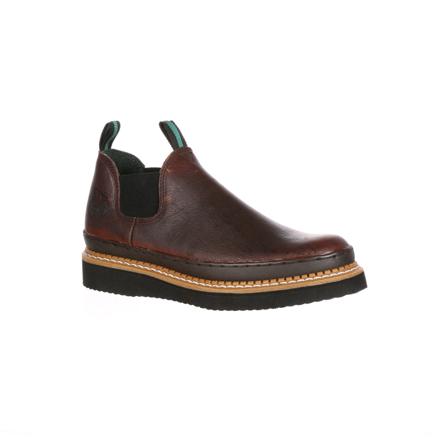 Georgia Giant Men's Full-Grain Leather Romeo Work Shoes, Comfortable ...